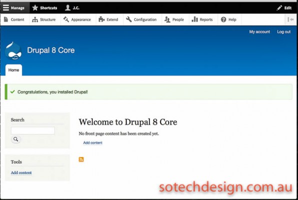 How to install Drupal 8 – Step by Step – Switched On Tech Design