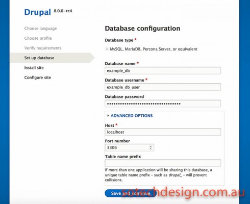 How to install Drupal 8 – Step by Step – Switched On Tech Design
